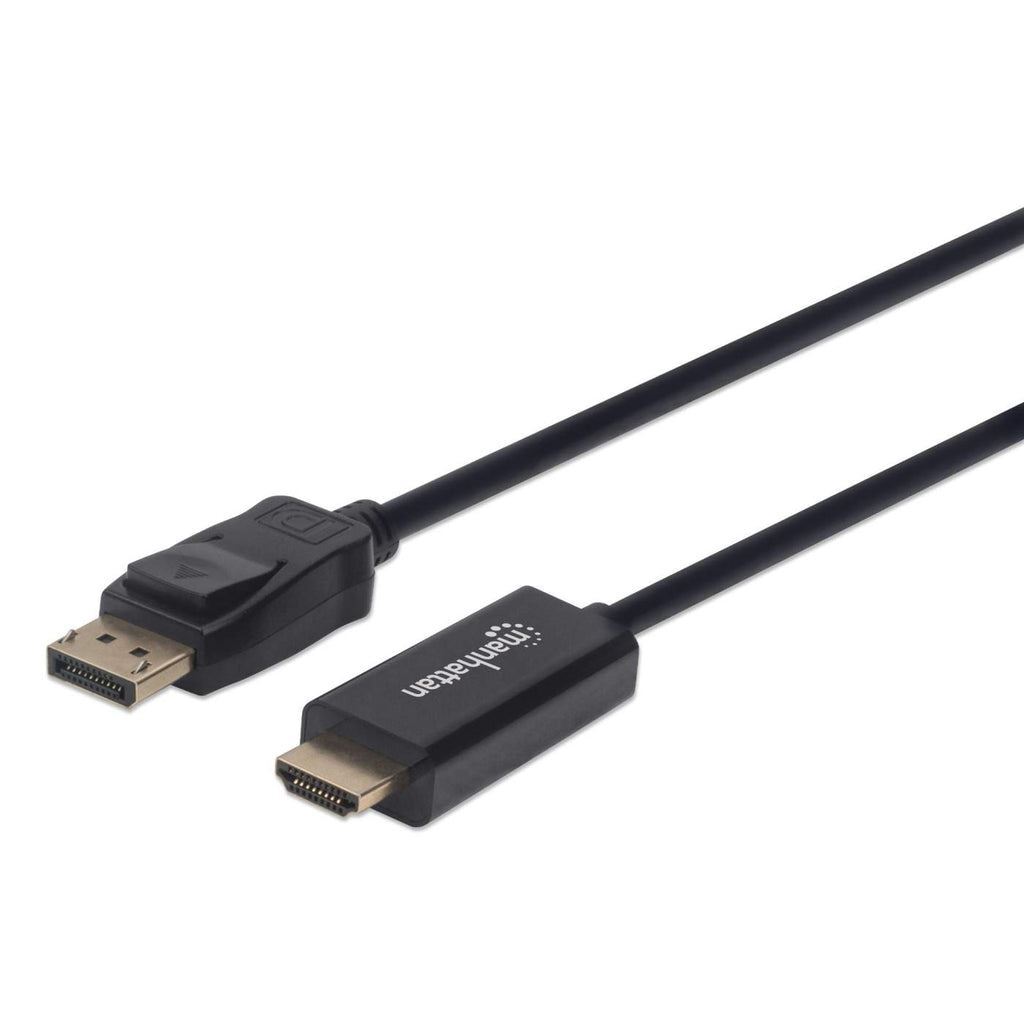 Manhattan DisplayPort 1.1 to HDMI Cable 1080p@60Hz 3m Male to Male DP ...