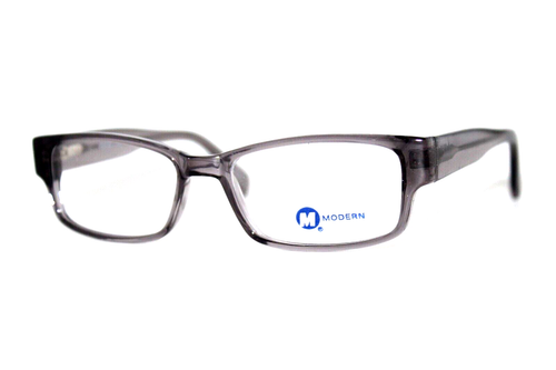 NEW MODERN OPTICAL SLICK GREY AUTHENTIC EYEGLASSES FRAMES 49-17-135MM ...