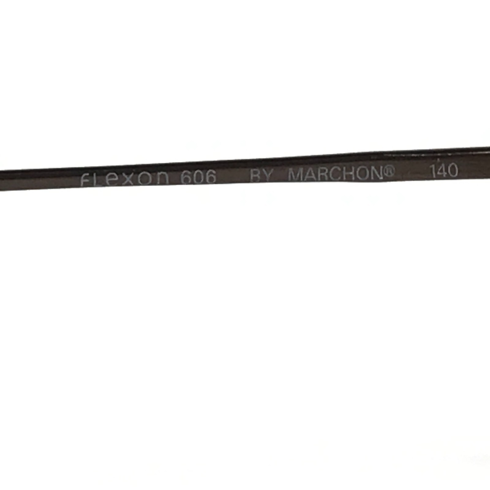 Flexon Eyeglasses Frames 606 COFFEE Brown Square Half Rim 54-19-140 | eBay