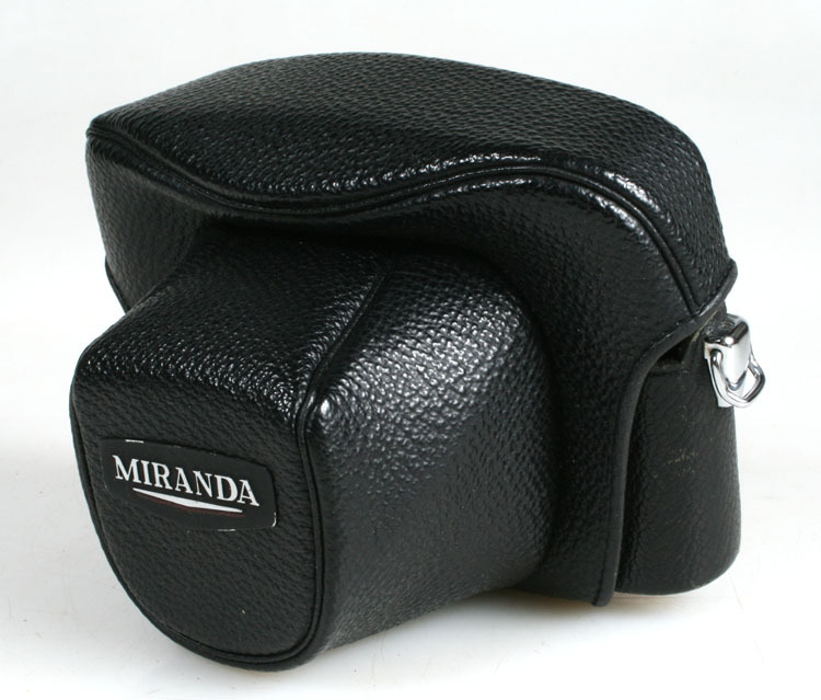 VINTAGE LEATHER FITTED CAMERA CASE FOR MIRANDA CAMERA | eBay