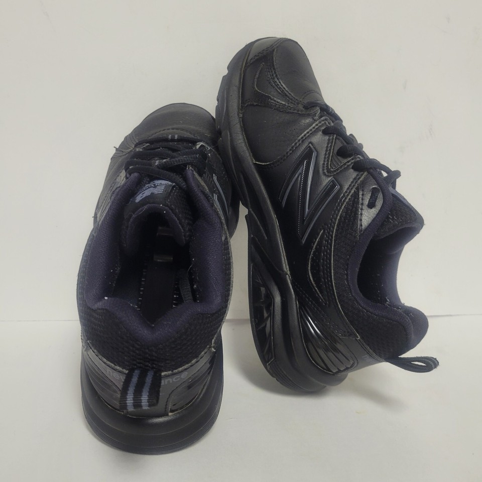 New Balance 857 V2 Shoes Sz 7 EE Wide Black Walking Trainer Slip ...