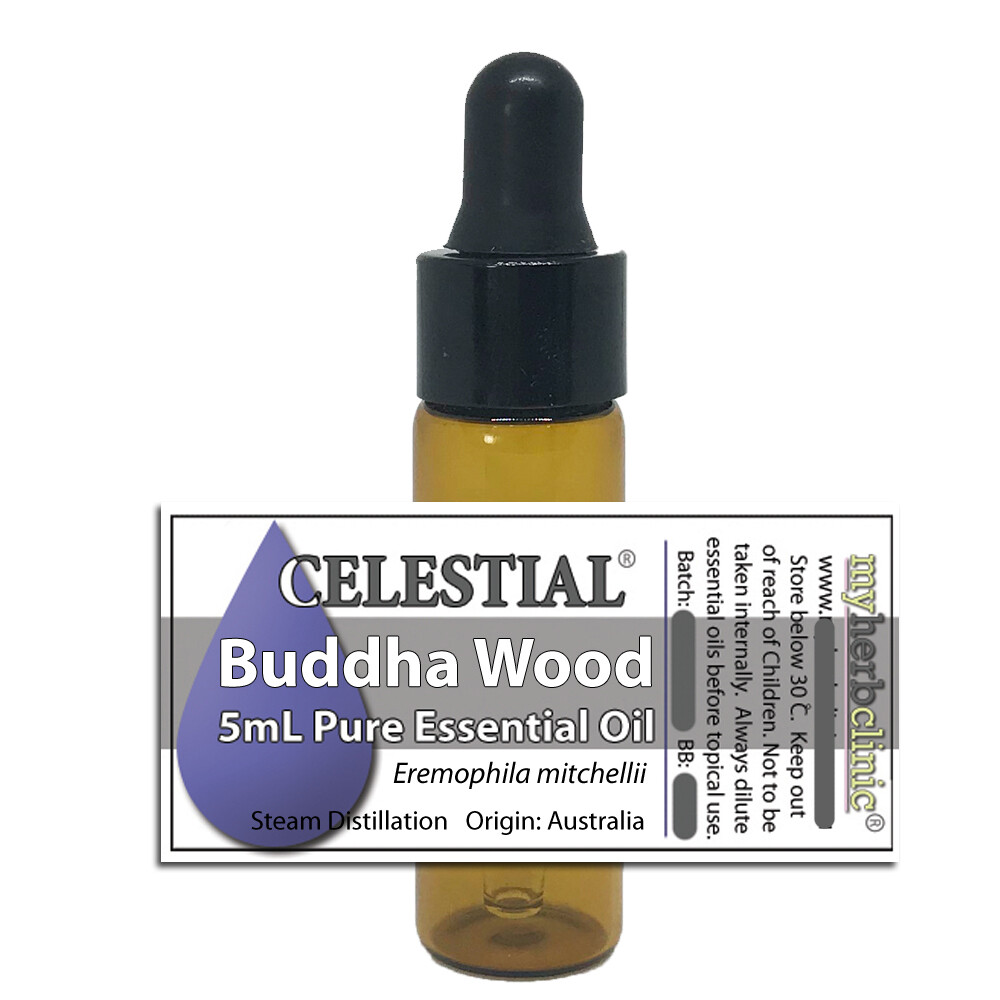 CELESTIAL ® BUDDHA WOOD THERAPEUTIC GR. ESSENTIAL OIL AUSTRALIAN NATIVE ...