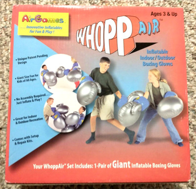 Giant Inflatable Whopp Air Boxing Gloves Indoor / Outdoor Pair NIB Blow ...