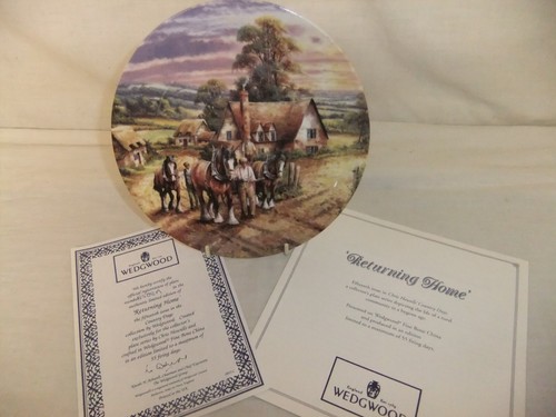 Wedgwood COUNTRY DAYS Chris Howell's fine bone china collector plates ...