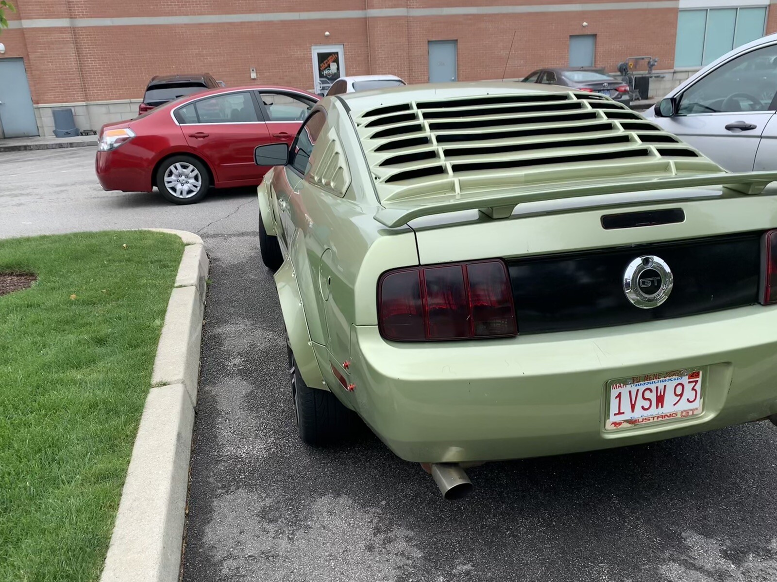 Fender Flares For Ford Mustang S197 CONCAVE Wide Body Wheel Arches 80mm ...