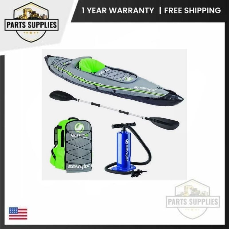 Sevylor Quikpak 1-Person Inflatable Kayak | Grelly USA