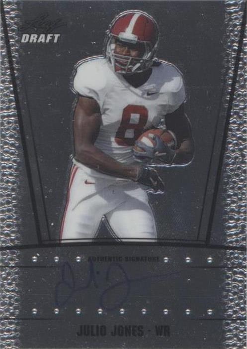 2011 Leaf Metal Draft - Julio Jones #RC-JJ2 (AU, RC) for sale online | eBay