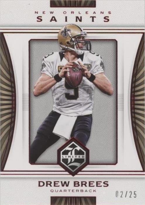 2017 Panini Limited - Drew Brees #70 Ruby Spotlight /25 for sale online ...