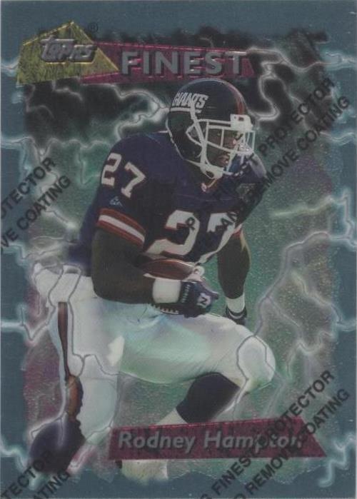 1995 Topps Finest - Rodney Hampton #195 for sale online | eBay
