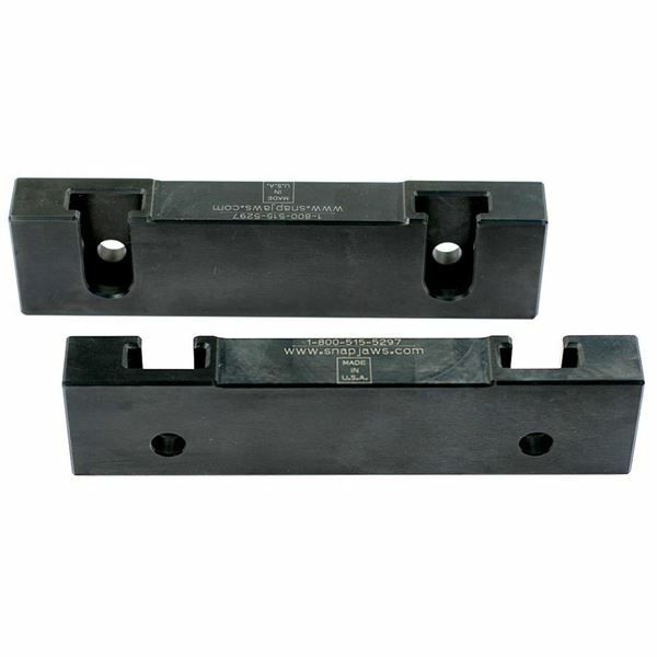 Snap Jaws 6HSJ-177 6" 3/16"Step Hard Quick Change Vise Jaws | eBay