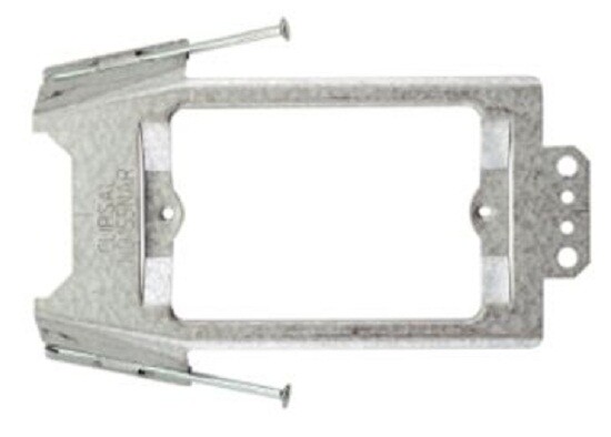 4x Clipsal METAL MOUNTING BRACKETS 128x102x22mm Skew Fixing Nails ...