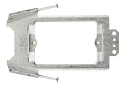 4x Clipsal METAL MOUNTING BRACKETS 128x102x22mm Skew Fixing Nails ...