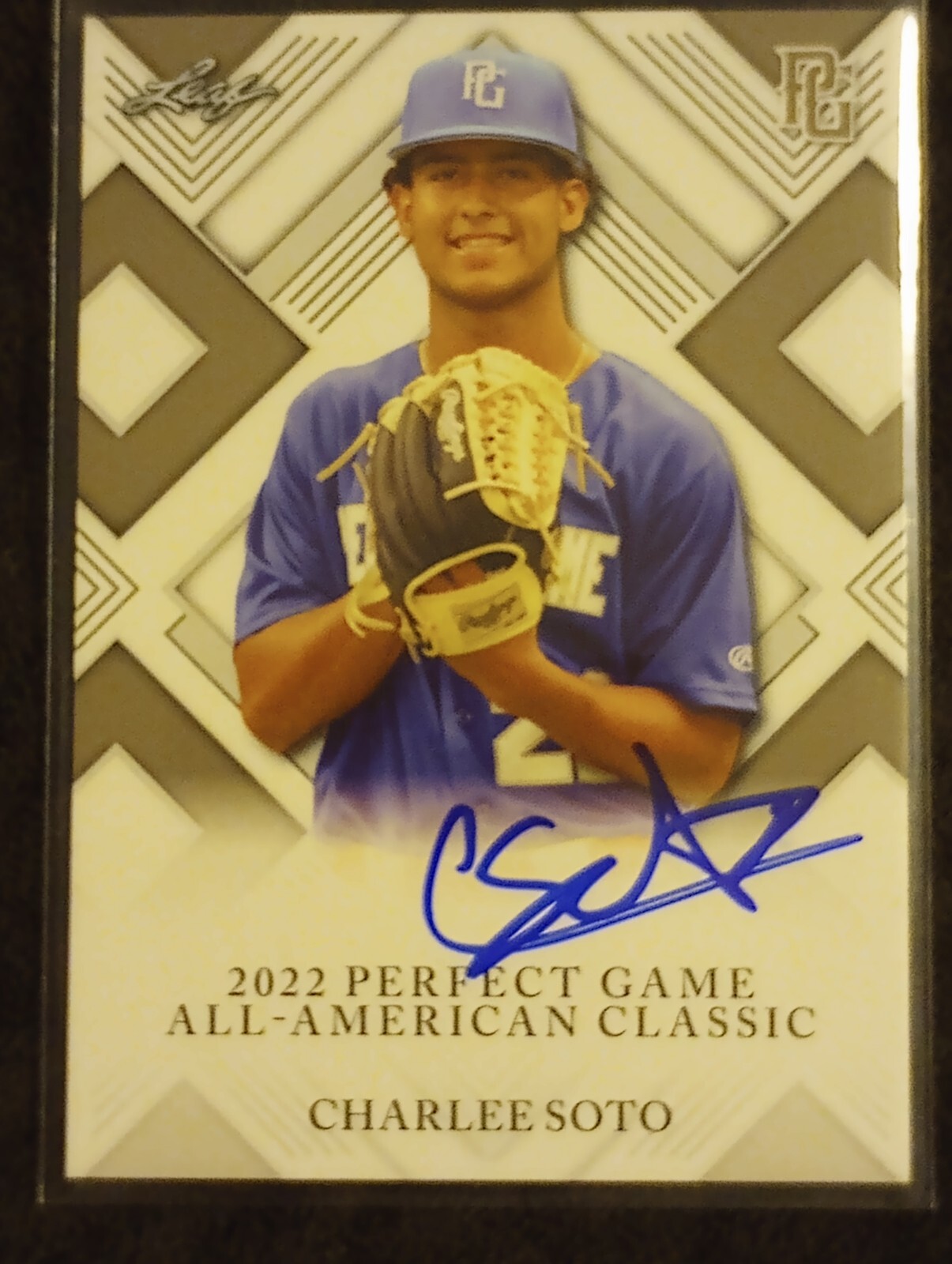 Charlee Soto Signed 2022 Leaf Perfect Game All American Card 2023 Auto ...