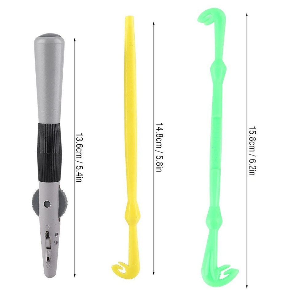 Manual Fishing Hook Tier Line Tying Tool with Sub line Single&Double ...