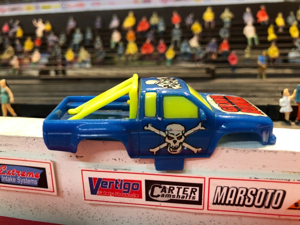HO slot car, Tyco pickup, Grave Runner, fits 440 narrow ch. body only ...