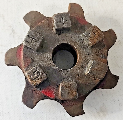 Rustic Industrial Chain Sprocket Old Gear COG Wheel Machine Farm ...