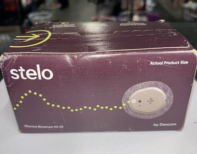 Stelo Glucose Biosensor Kit (2 Pack Sensors) Exp 11/30/2026 - New ...