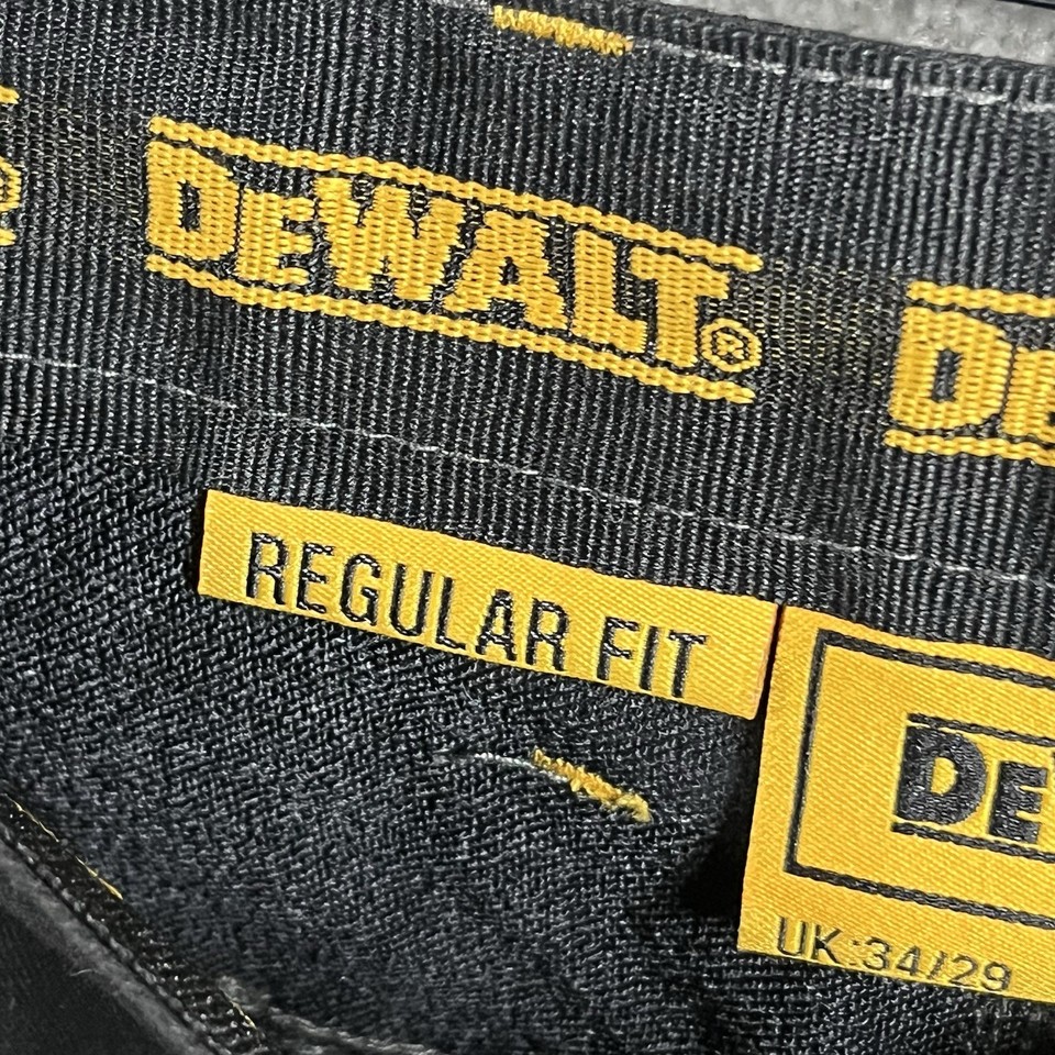 Dewalt Work Trousers 34 Inch Waist Pro Stretch Tradesman Fit Leg 29 ...