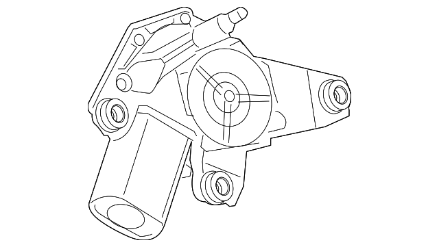 Genuine Nissan Wiper Motor 28710-1KA0A | eBay