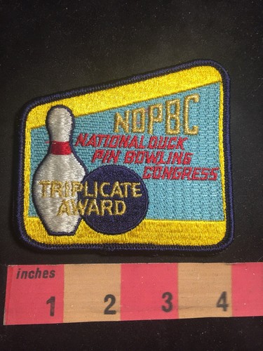 Vtg TRIPLICATE AWARD NDPBC National DUCKPIN DUCK PIN Bowling Congress ...