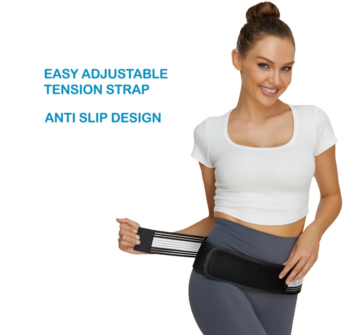 Fashion Braces Lefeke Sacroiliac SI Joint Hip Belt - Lower Back Pain ...