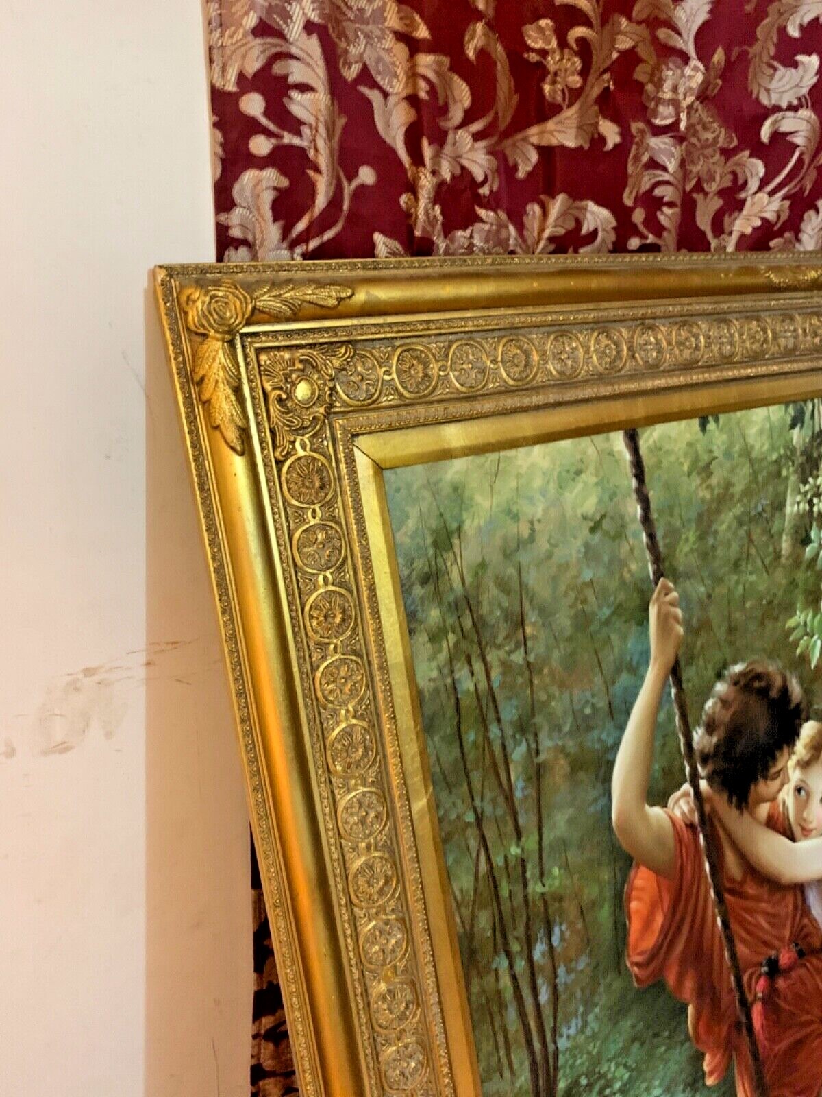 🏆🎨Big Rare! Springtime (1873) by Pierre Auguste Cot🏆 (Reproduction ...