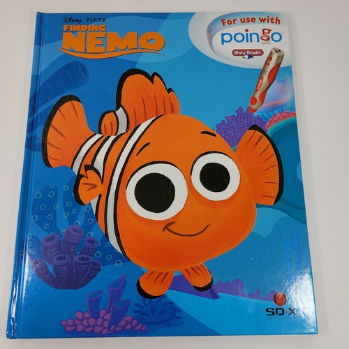 2 Poingo Story Reader Children's Large Hard Cover Books Finding Nemo ...