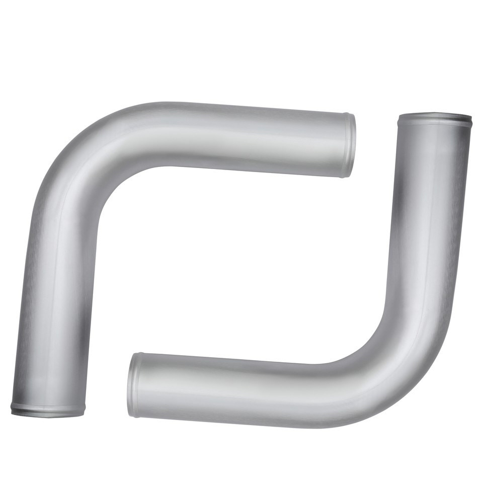 Universal 3" Inch Aluminum Intercooler Piping U-Pipe Kit w/Coupler and ...