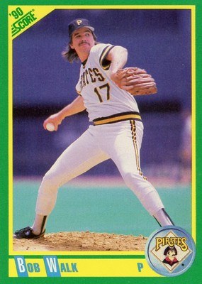 1990 Score #21 Bob Walk Excellent | eBay