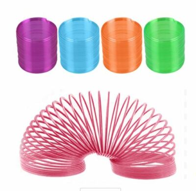 Spring Toy - Transparent Miniature Coil Springs Bag 50 pcs - Goody Bags ...