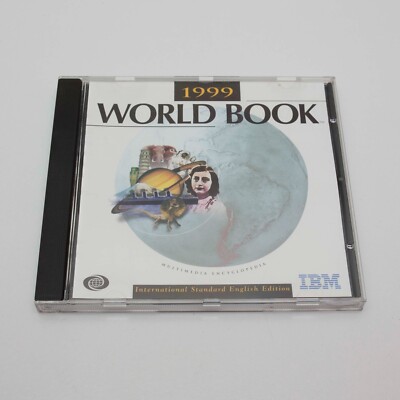 1999 World Book Multimedia Encyclopedia Software IMB | eBay Australia