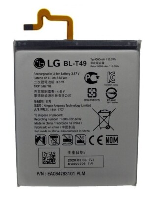 New OEM Original LG BL-T49 Battery for LG K51 / Q51 / K51s / K92 5G ...