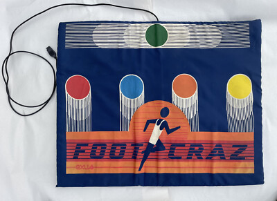 Atari 2600 RARE controller pad- EXUS Foot Craz mat for Video Jogger ...