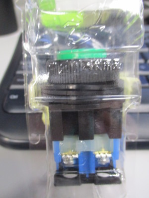 FUJI ELECTRIC AR30FOR-10G PUSH BUTTON MOMENTARY ROUND FLUSH HEAD GREEN ...