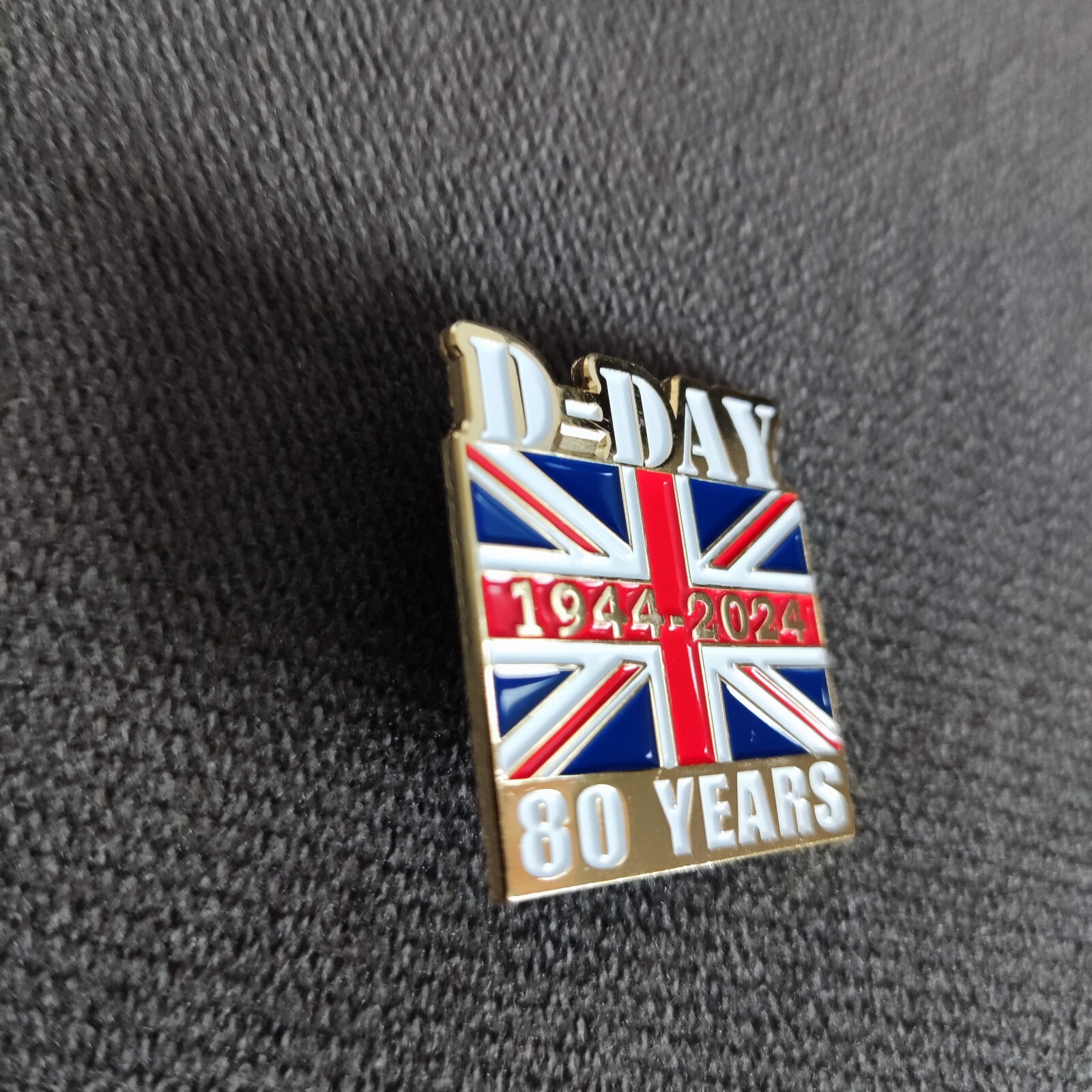 1944-2024 D DAY 80th Anniversary Pin Badge Normandie Veterans WW2 ...