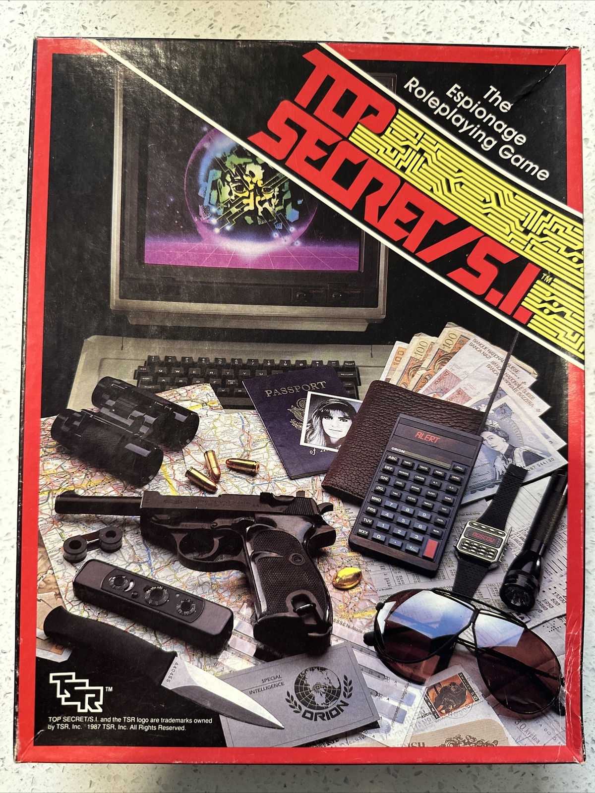 TSR Top Secret/S.I. Espionage Roleplaying Game (7620) for sale online ...