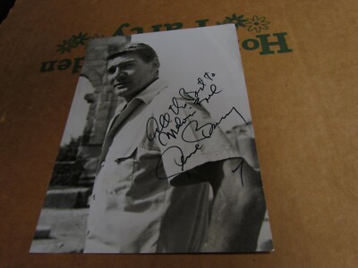 Gene Barry Autographed Photo | eBay