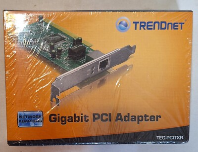 TRENDnet TEG-PCITXR Gigabit PCI Adapter - NEW SEALED | eBay