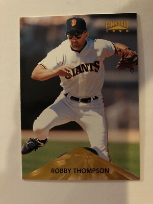 1996 Pinnacle #53 Giants Robby Thompson Baseball Card | eBay