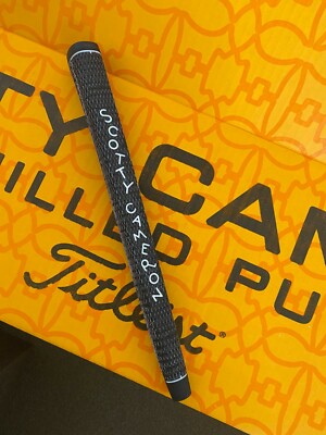 Scotty Cameron Custom Shop Dancing Cameron Full Cord Putter Grip Black ...