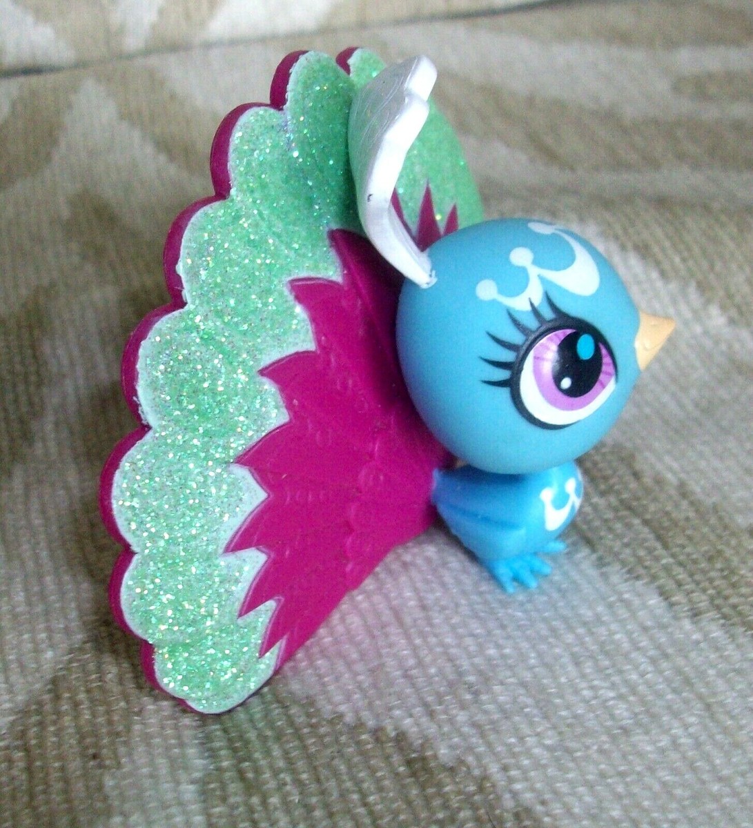 Littlest Pet Shop Sparkle Peacock LPS Packs