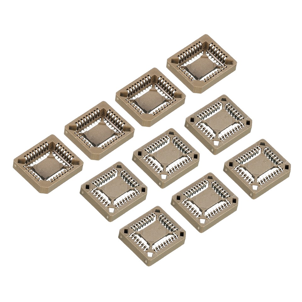 PLCC32P IC Socket 32Pin 1.26mm SMT Surface Mounted Devices for PCB Pack ...