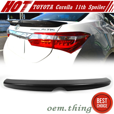 2018 Fit FOR TOYOTA Corolla Altis 11th 4D Trunk Spoiler Asia EU Model ...