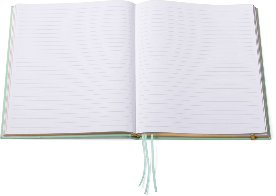 Eccolo Large Lined Journal Notebook, Fabric Hardcover, Writing Journal ...