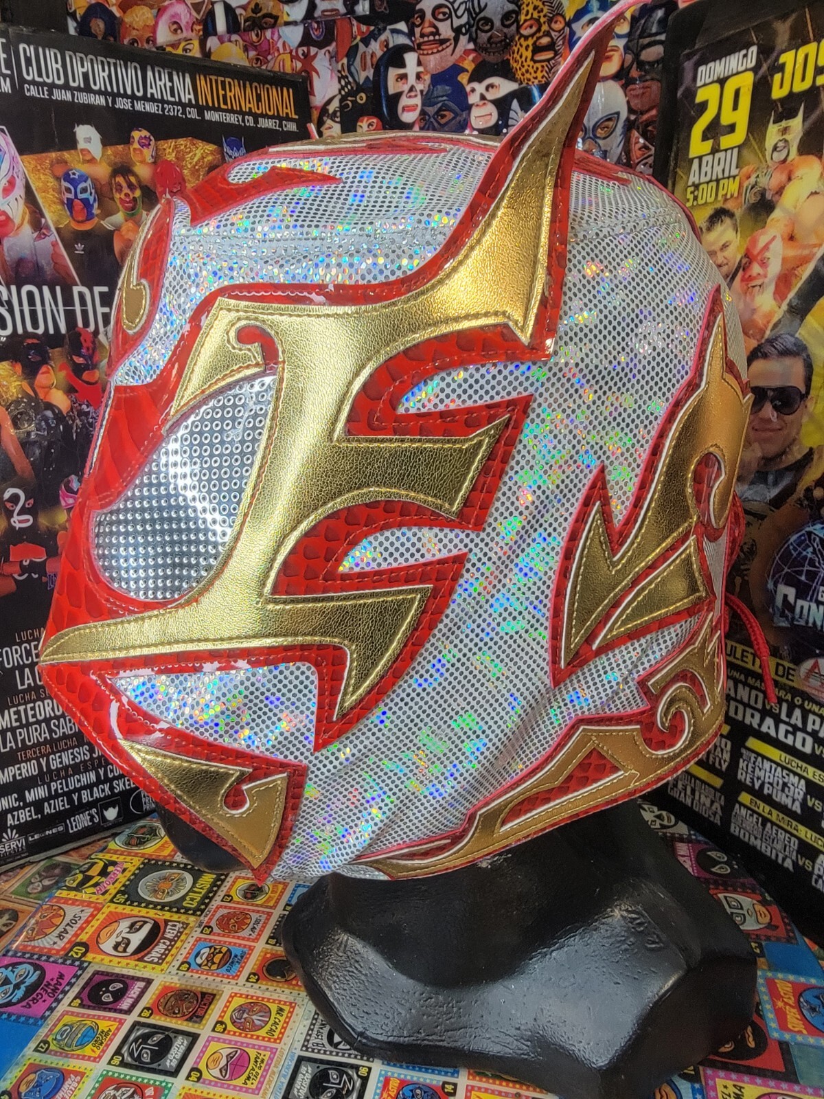 Ultimo Guerrero Lucha Libre Pro Grade Mask | eBay