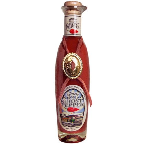 Pure Ghost Pepper Hot Sauce Mash Puree 3.75oz - Try If You Dare ...