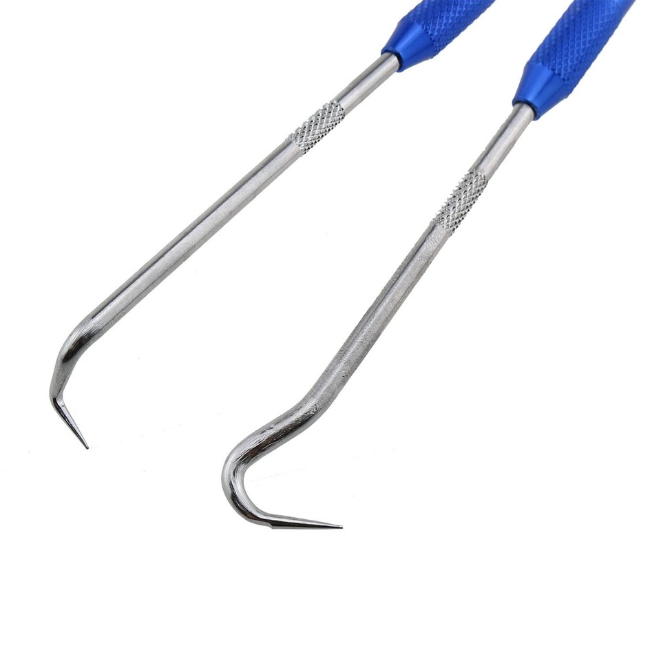 MEETOOT 2pcs Metal Double Pointed Scriber Scribe Tool Hook for ...