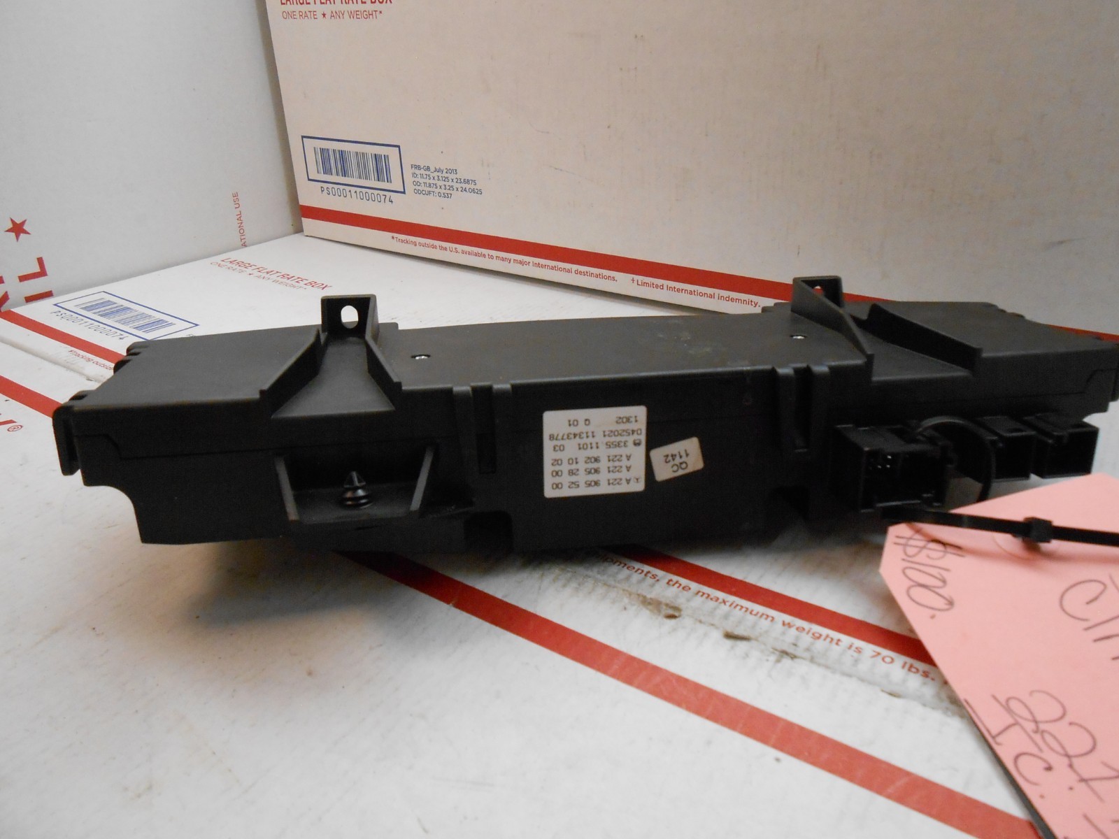 2012 MERCEDES S-CLASS CLIMATE CONTROL A2219055200 / 2219055200 RH0440 ...