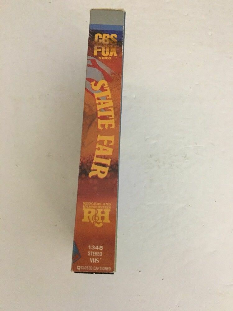State Fair (VHS,1990)#1348-TESTED-RARE VINTAGE COLLECTIBLE-SHIPS N 24 ...