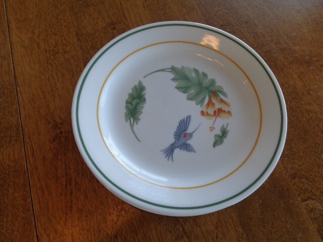 CORELLE HUMMINGBIRD DINNERWARE 12 PCS SERVES 4 | eBay